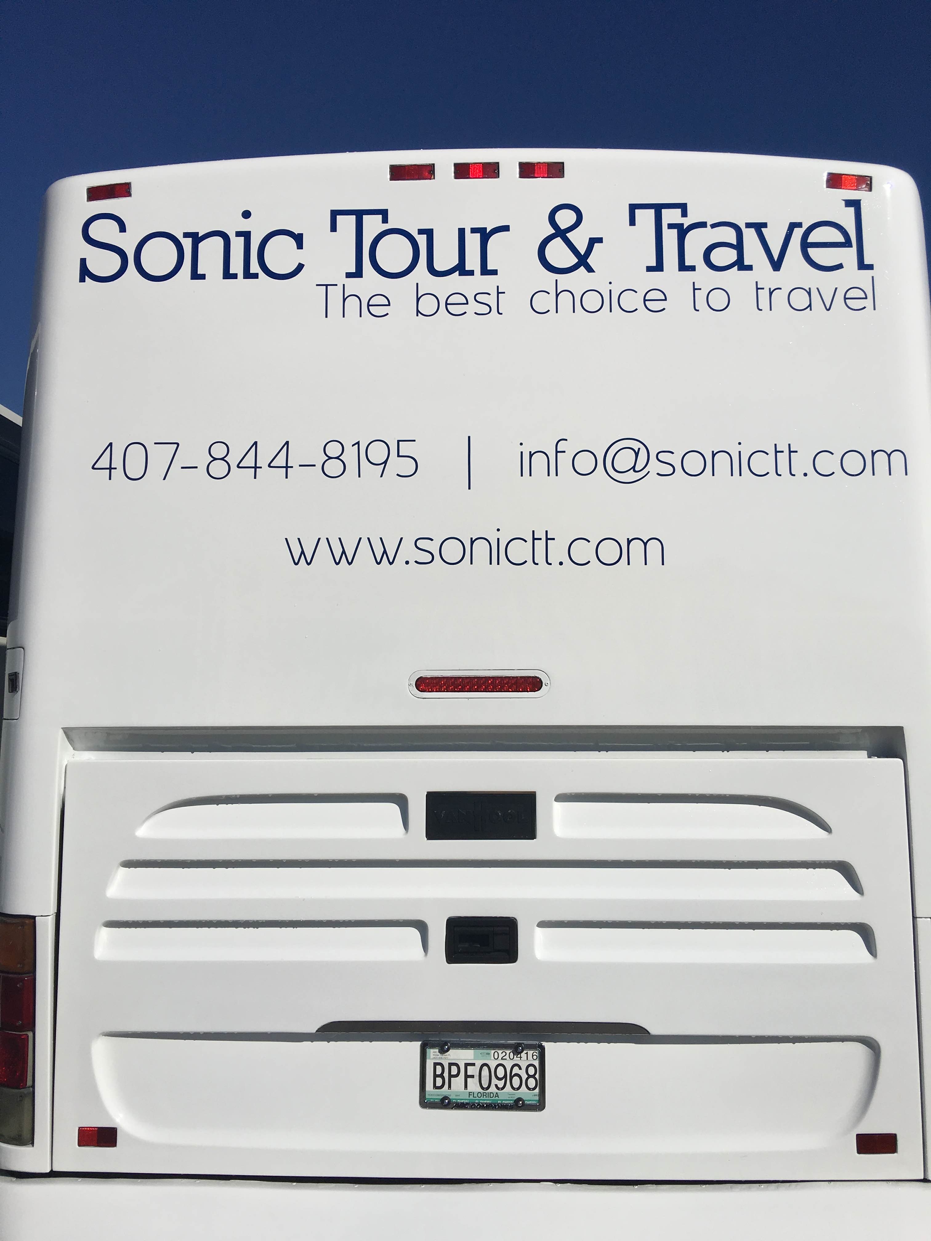 Sonic Tour & Travel - Professional Charter & Shuttle Services